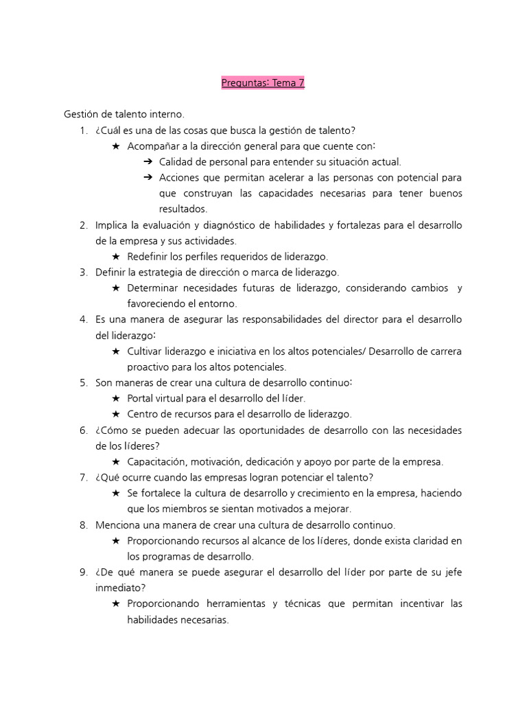 Act Tema 7 | PDF | Liderazgo | Business