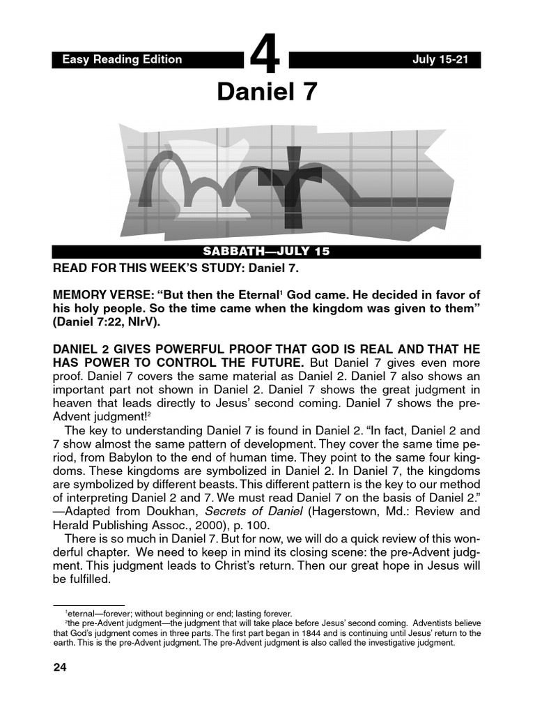 ERQ306_04 | PDF | Book Of Daniel | Daniel (Biblical Figure)