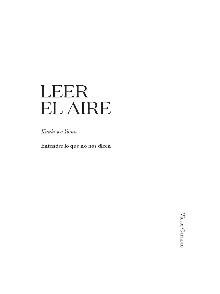 Leer El Aire | PDF | Dislexia | Conocimiento