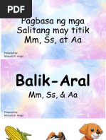 Babasahin - Tatlong Letra | PDF