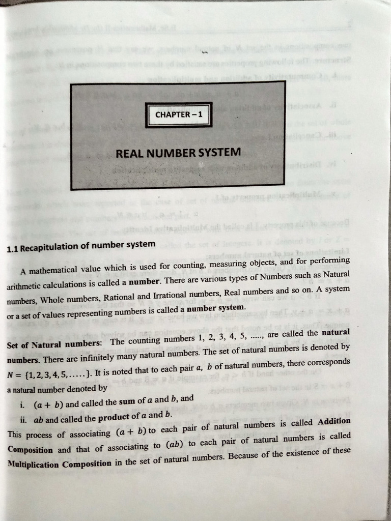 Chapter-1 Real Number | PDF