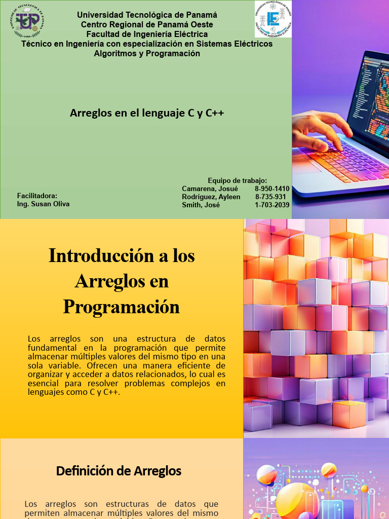 Arreglos en C y C++ para Ingenieros | PDF | C ++ | Puntero ...