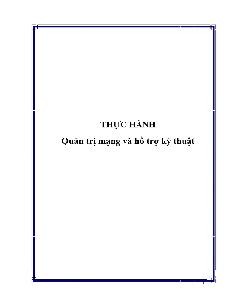 TH QT&HTKT | PDF