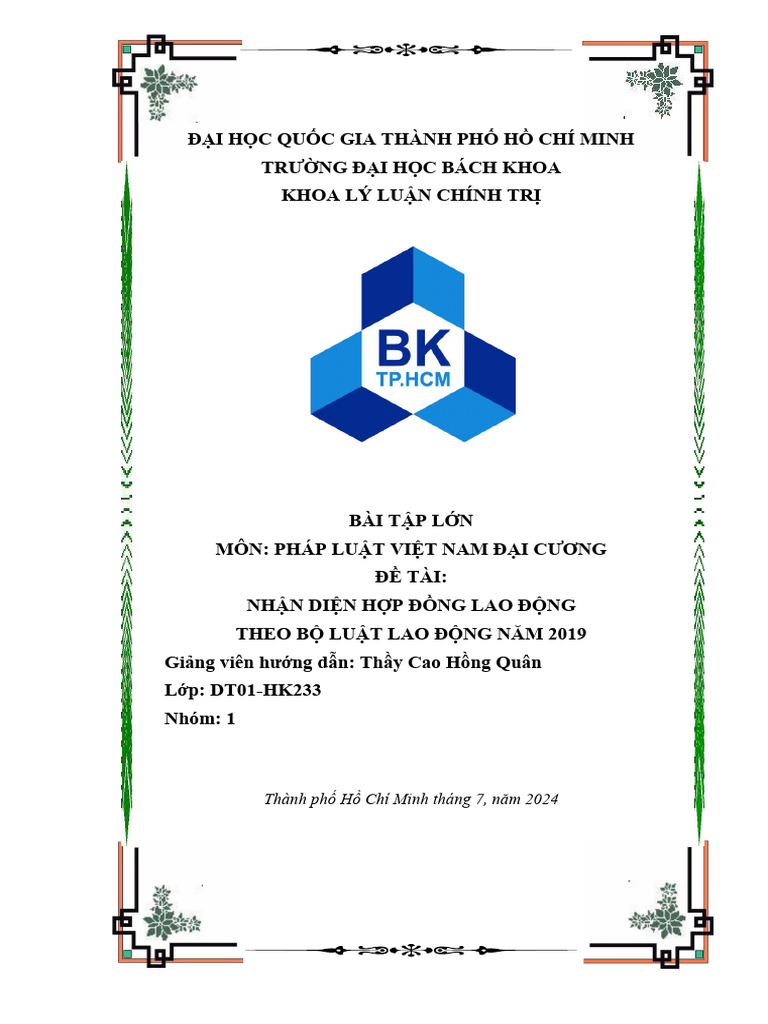 DT01 - Nhóm 1-2 | PDF