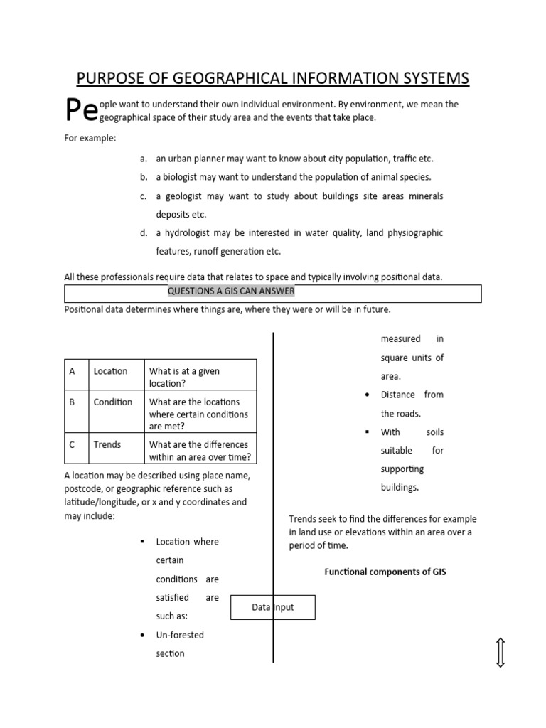GIS3 | PDF | Geographic Information System | Computing