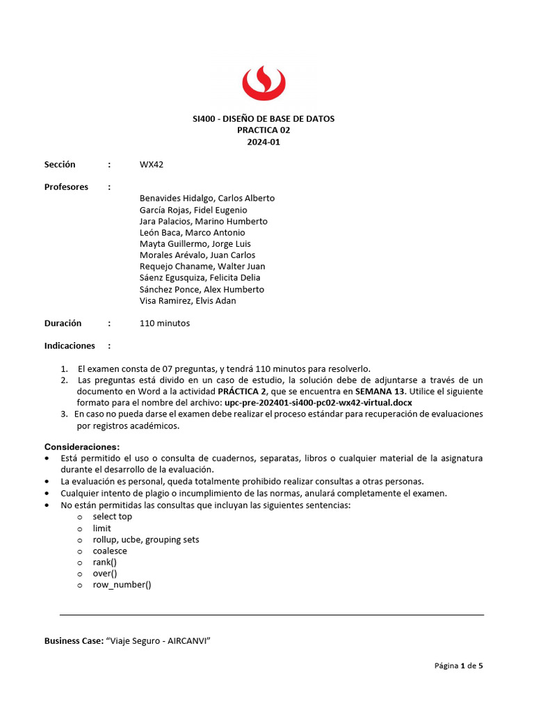 Upc Pre 202401 Si400 pc02 wx42 Virtual | PDF | Aeropuerto | Gestión de datos