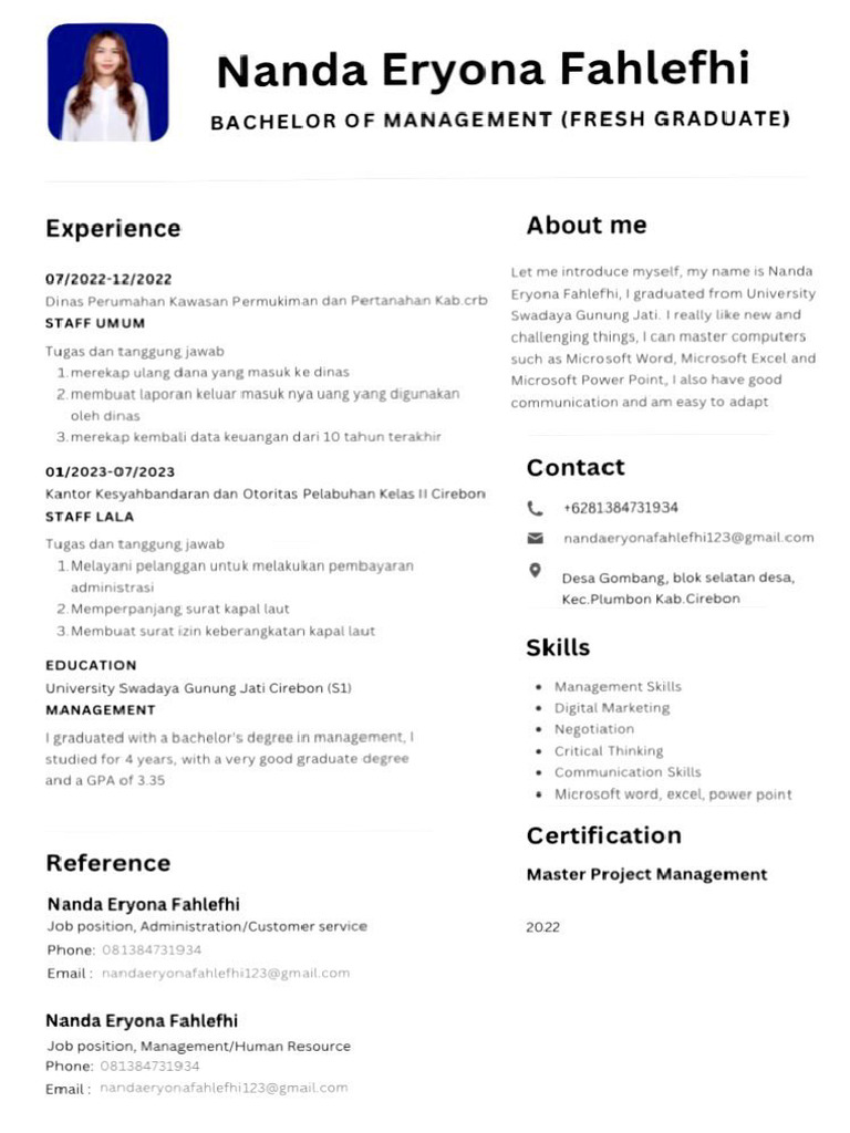 Form Working Bca | PDF