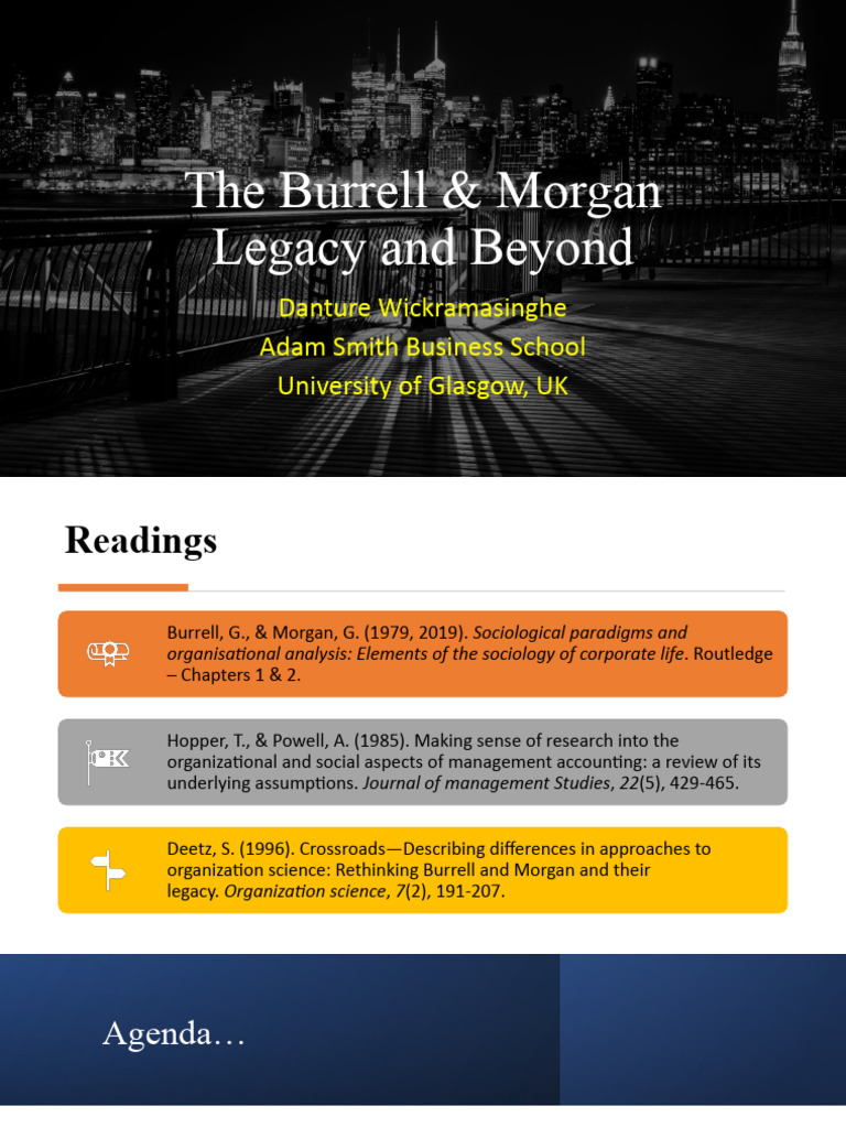 Burrell & Morgan and Beyond - Read-Only | PDF | Reality | Methodology