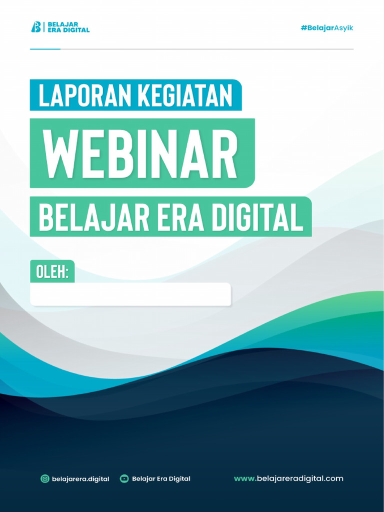 Contoh Laporan Kegiatan Webinar Powerpoint Series | PDF