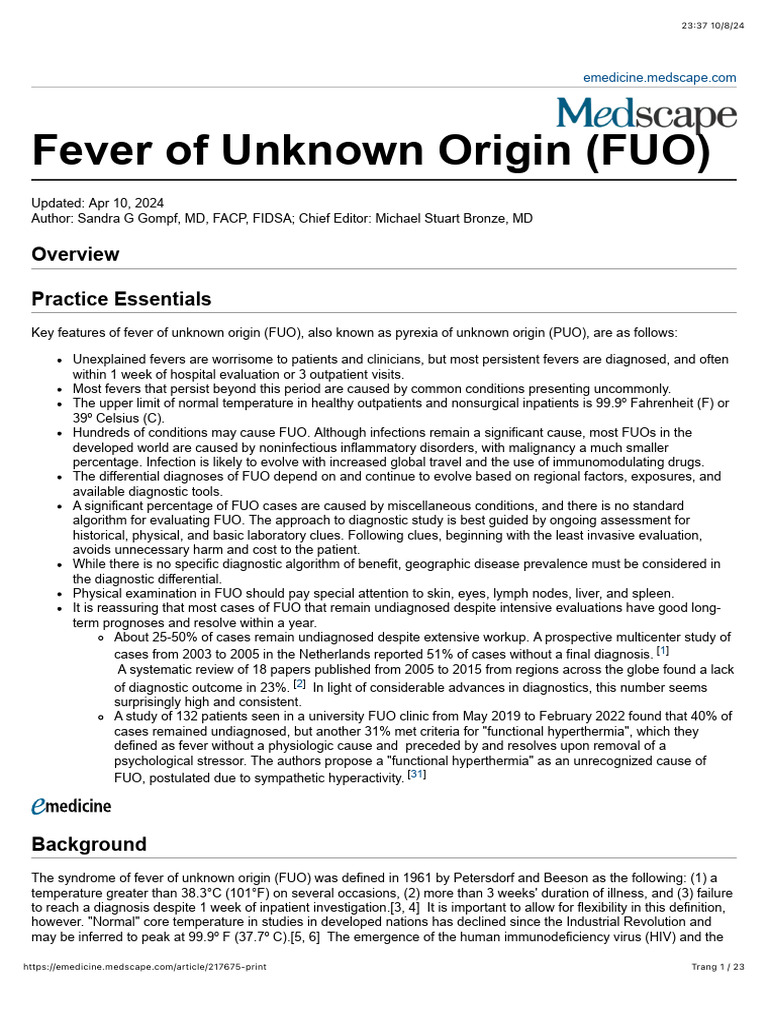 Https:emedicine Medscape Com:article:217675-Print | PDF | Positron ...