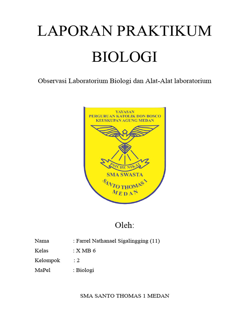 Laporan Praktikum Biologi | PDF