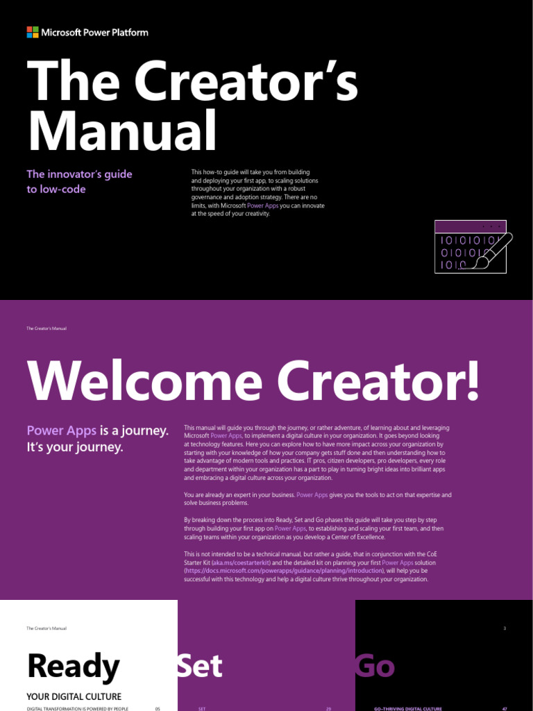 The Creator's Manual - The Innovator's Guide To Low Code - Ebook | PDF ...