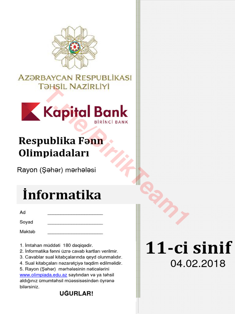 RFO I Informatika Az 11 | PDF