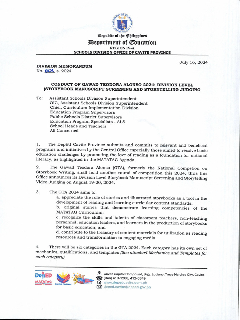 Cid 2024 DM 052 2 1 | PDF