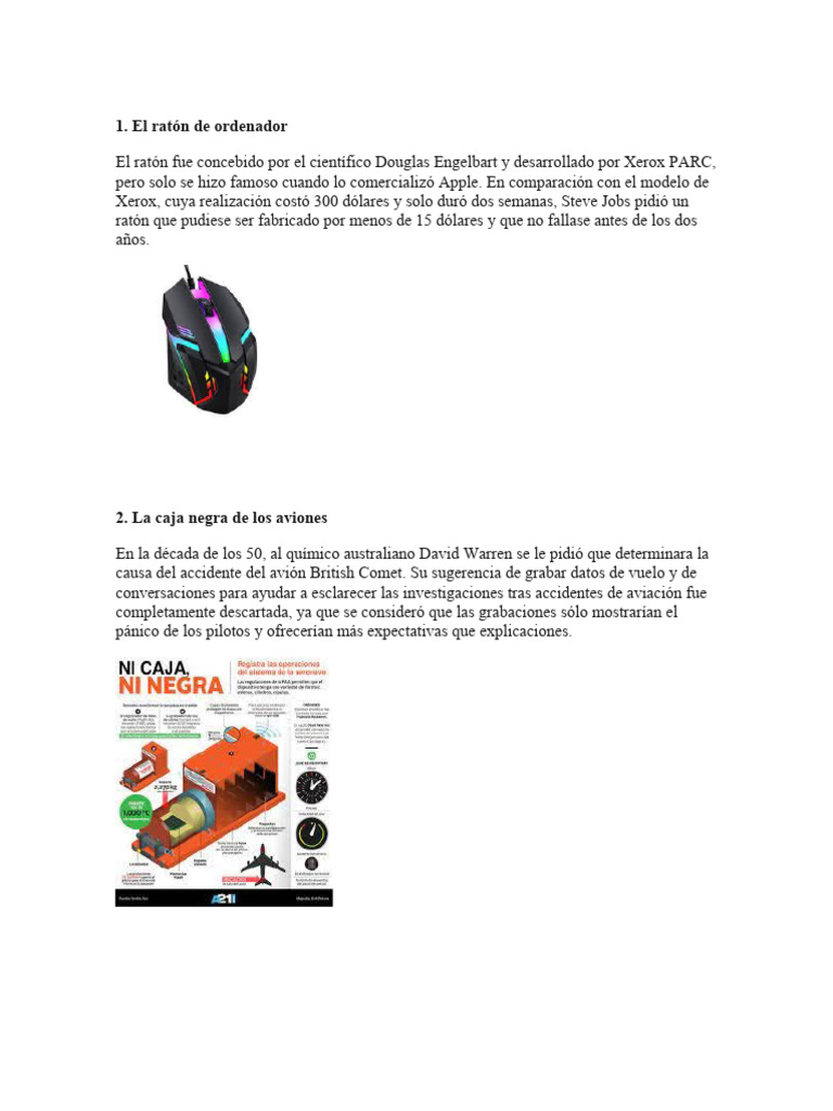 5 Inventos Tecnológicos Que Hayan Ayudado A La Humanidad | PDF | Rayo X ...