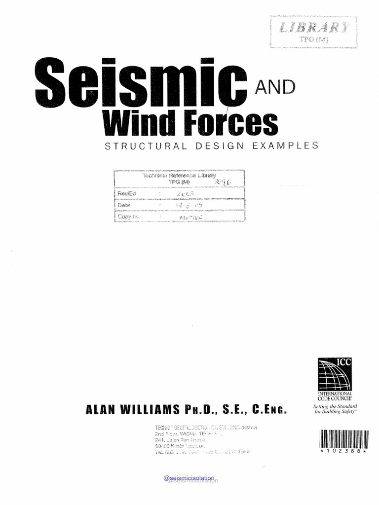 Structural Design for Seismic Forces | PDF