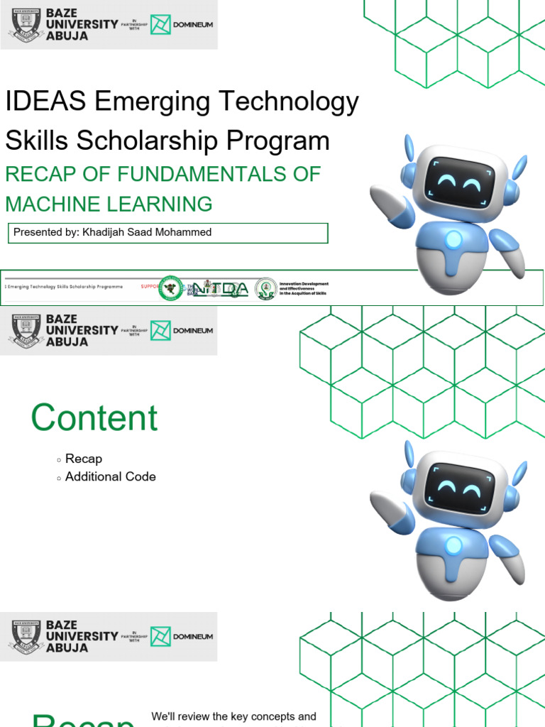 Fundamentals of ML Recap | PDF | Machine Learning | Accuracy And Precision
