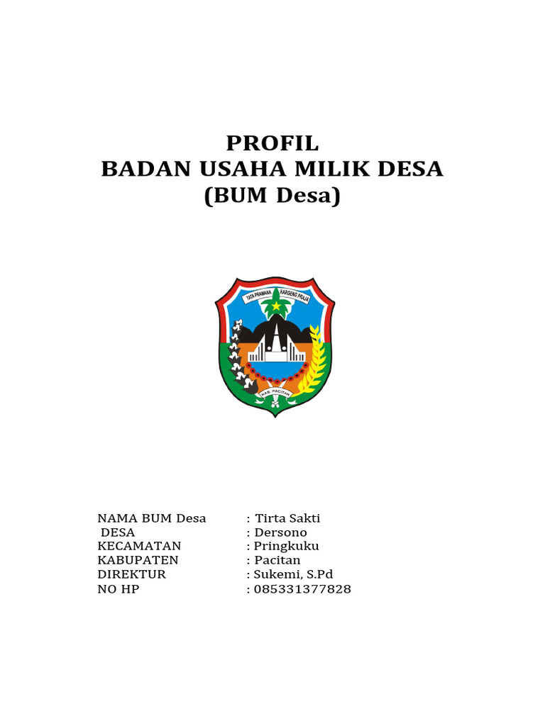 Profil BUM Desa Tirta Sakti | PDF