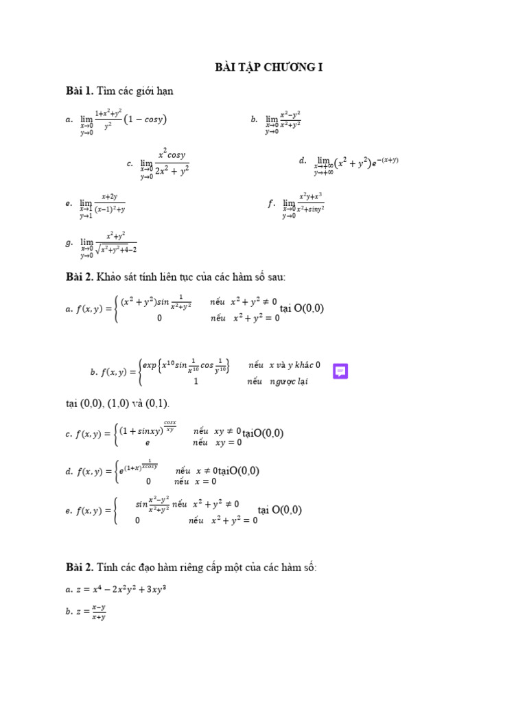 Bài tập GT2 | PDF