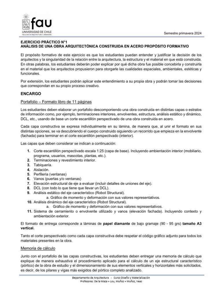 Ejercicio PR Ctico 1 2024 | PDF | Deformación (ingeniería)