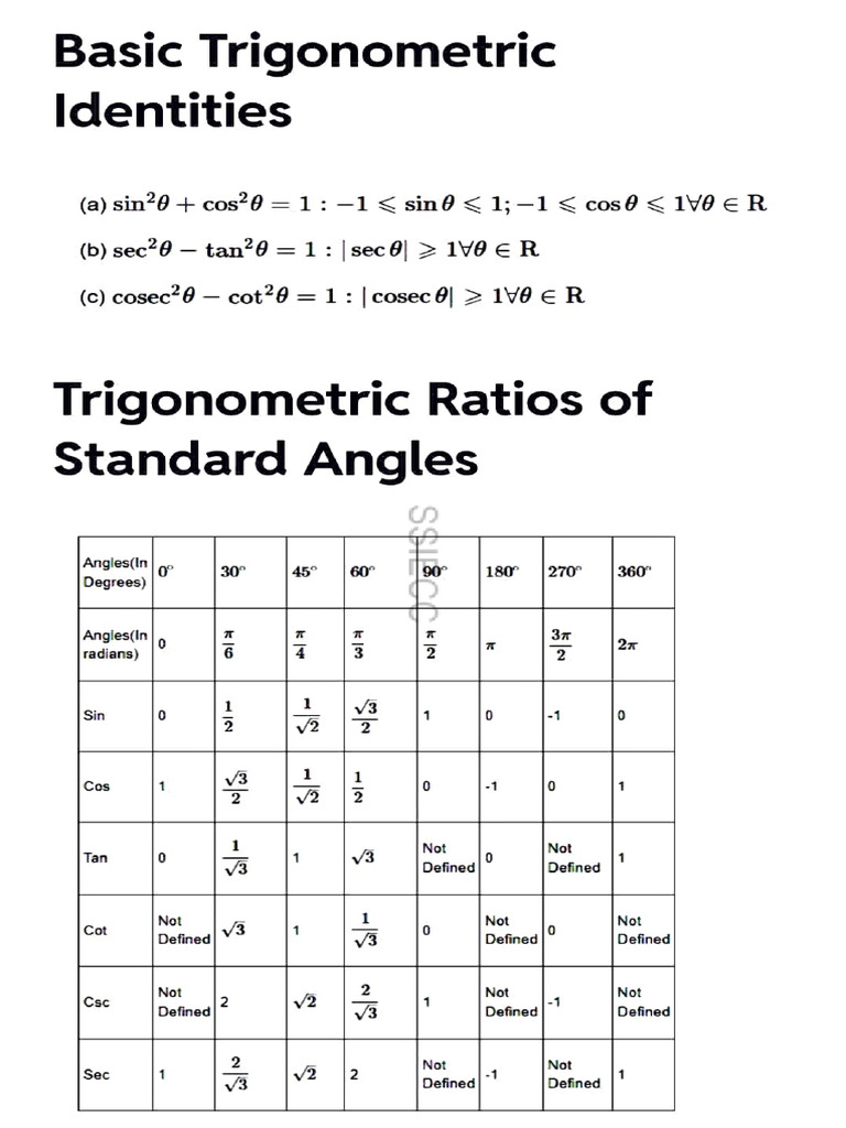 Trigonometry 11th - Watermark | PDF | Trigonometry | Euclid
