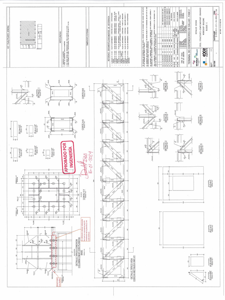 Redline Estruc Metalica - Bloque C | PDF