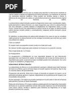 Cerclaje de Rótula: Técnica Quirúrgica | PDF | Articulación | Rodilla