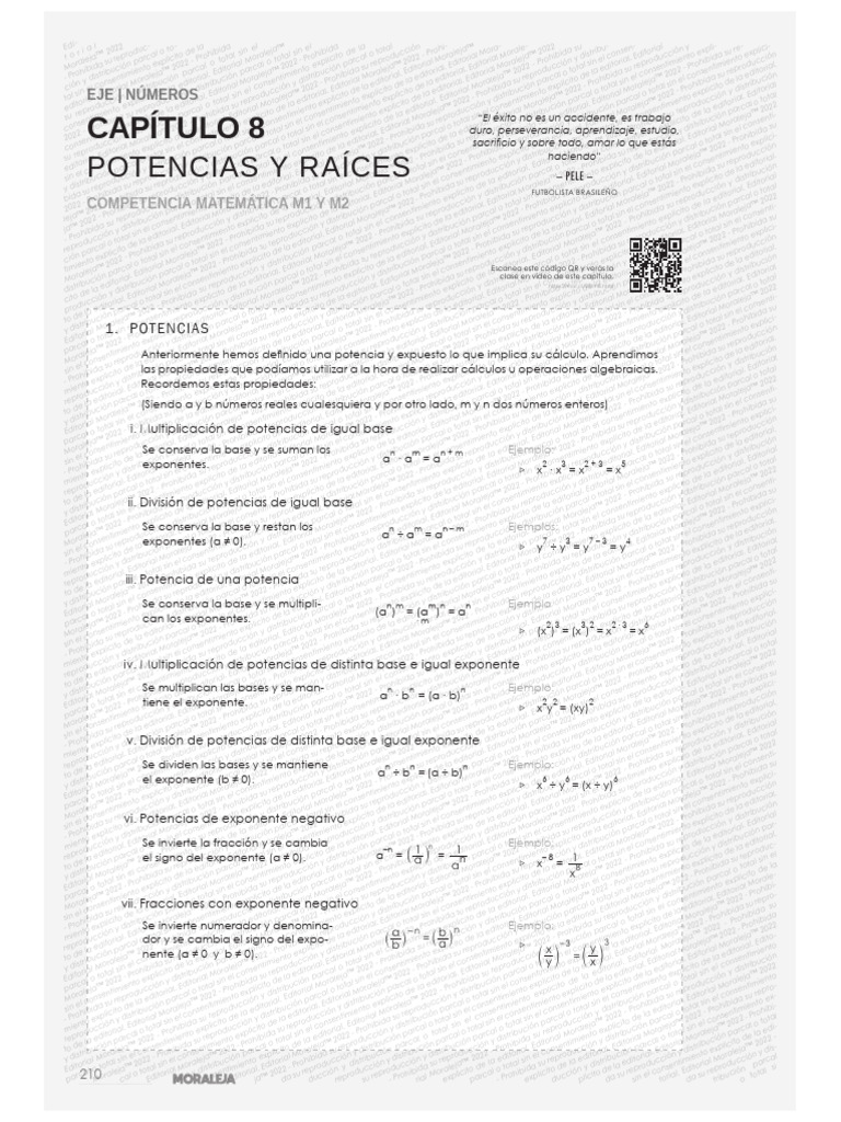 Potencias y Raices | PDF