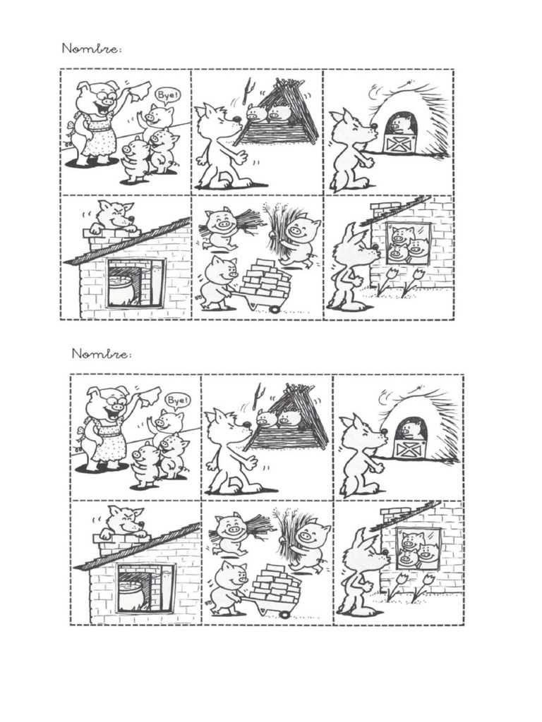 Los Tres Cerditos | PDF