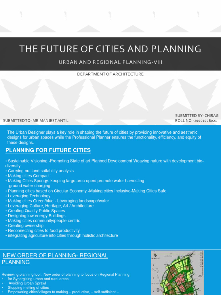 Future Urban Planning Strategies | PDF | Sustainability | Urban Design