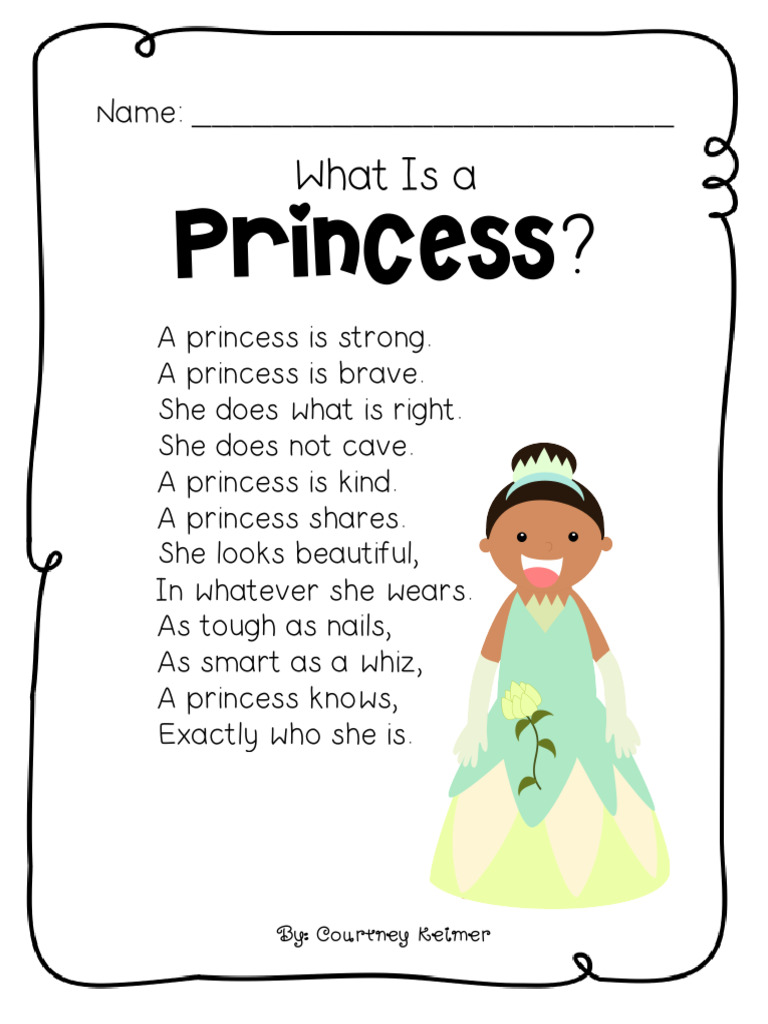 Princess?: What Is A | PDF | Reading (Process) | Written Communication