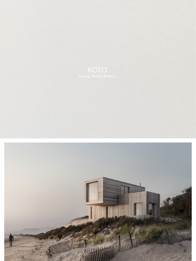 Sustainable Modular Homes by Koto Design | PDF | Window