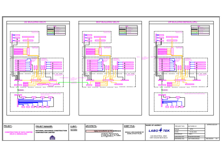 Data Center Single Line Diagram | PDF | Computer Engineering | Computer ...