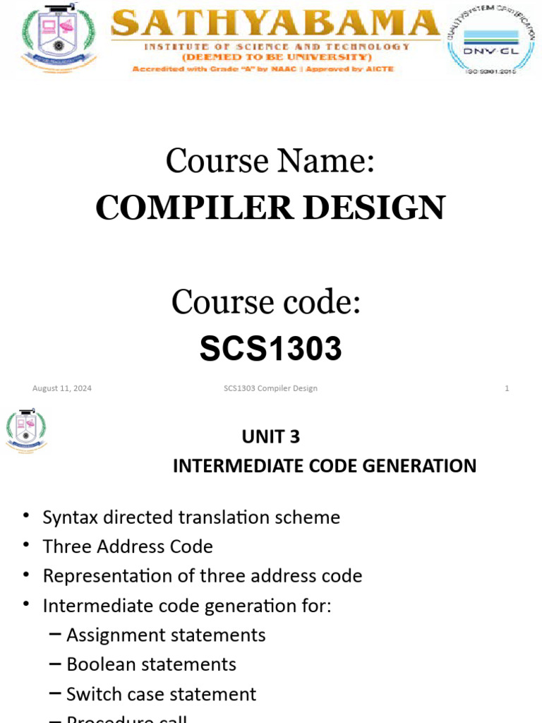 Syntax-Directed Translation | PDF | Compiler | Parsing