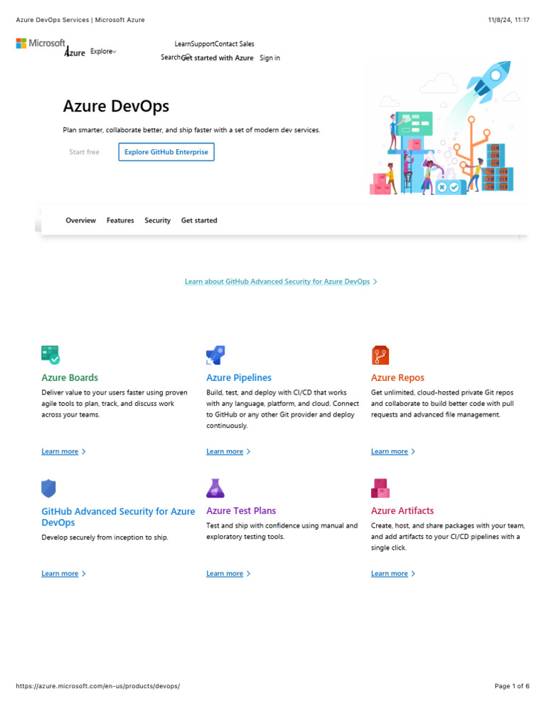 Azure DevOps Services - Microsoft Azure | PDF | Microsoft Azure | Cloud Computing