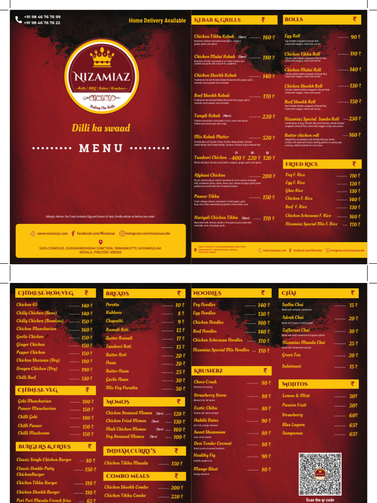 Menu CARD-4 | PDF | Kebab | Foods