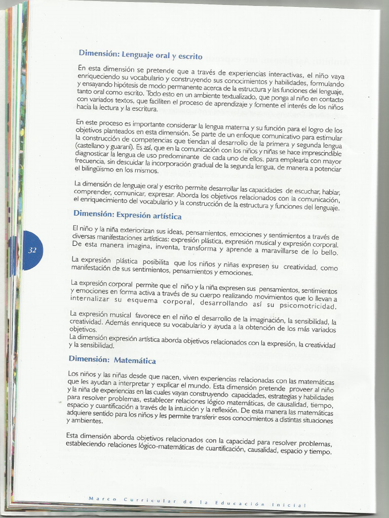 Marco Curricular Parte 5 | PDF