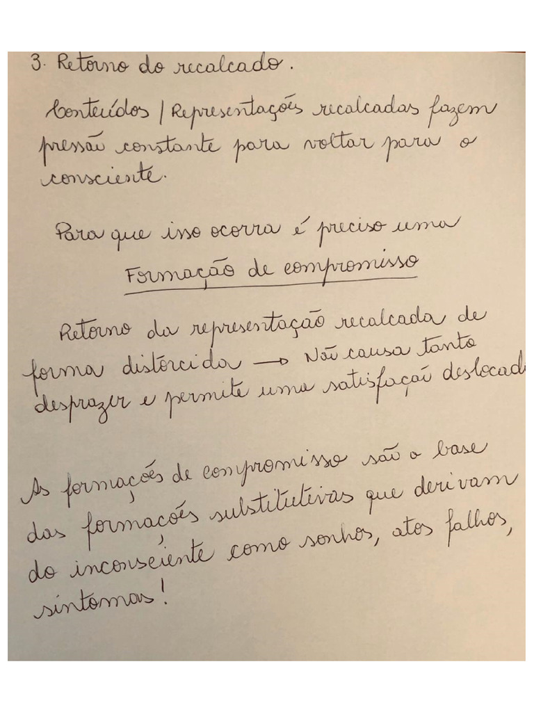 Retorno Do Recalcado | PDF