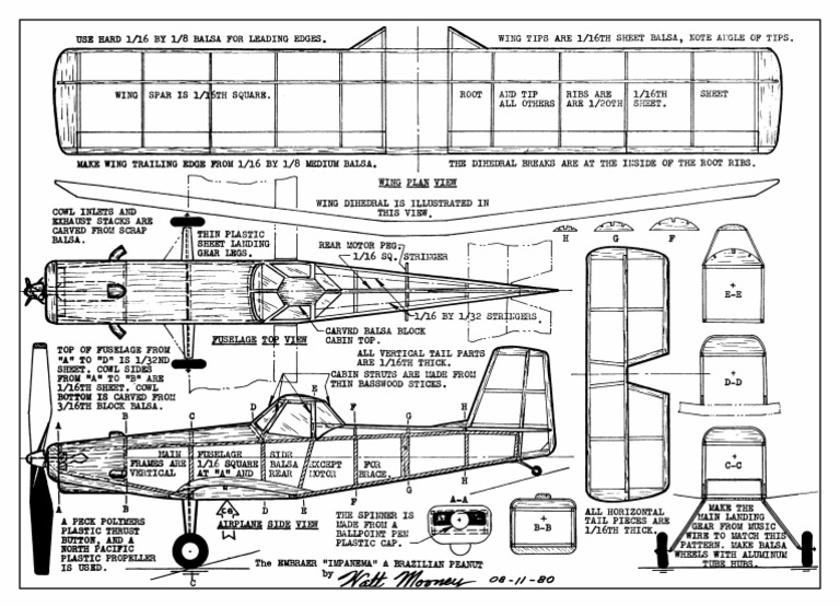 Embraer Impanema - Brazilian Turbo-Prop Crop Duster by Walt | PDF
