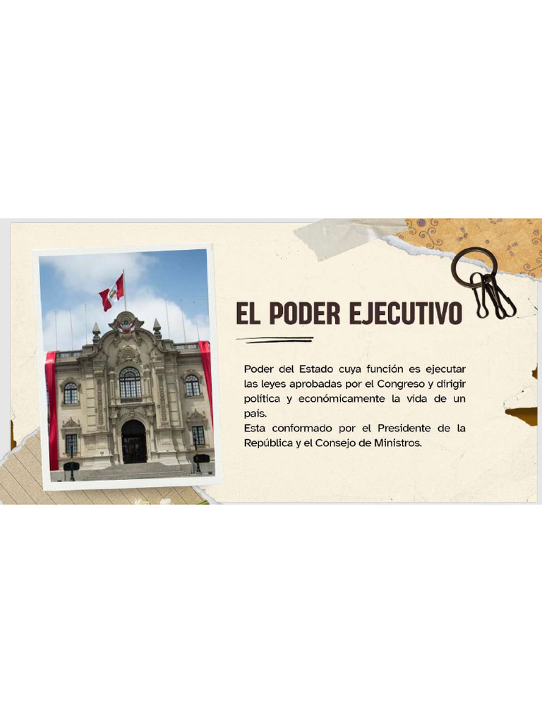 El Poder Ejecutivo Resumen Pdf