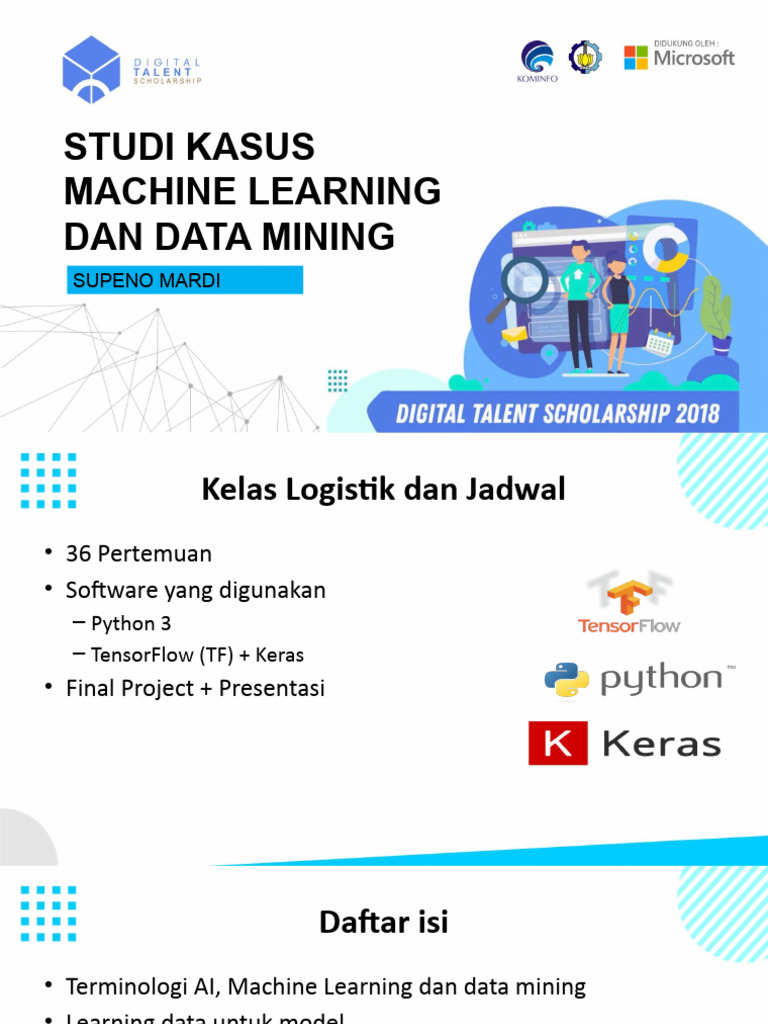 Studi Kasus Machine Learning Dan Data Mining | PDF | Machine Learning | Data Mining