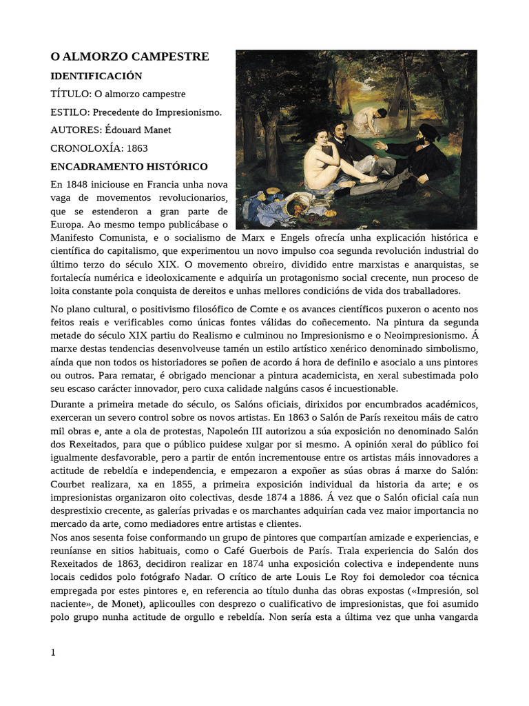 Manet | PDF