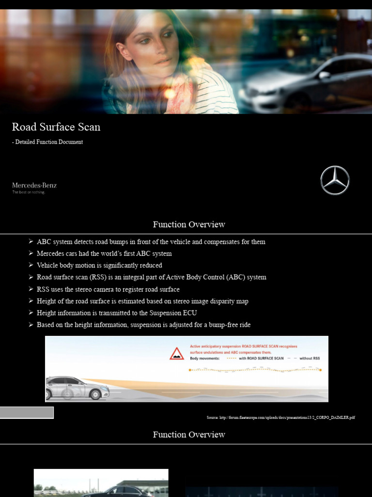 Road Surface Scan - FunctionDetailDocument | PDF