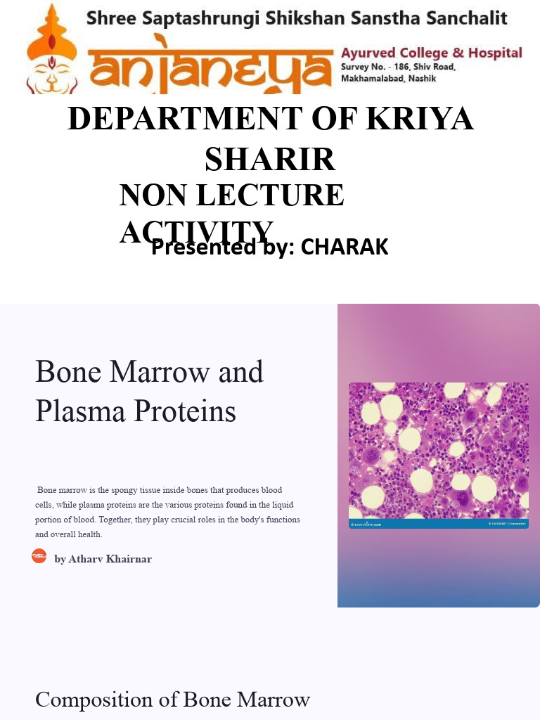 Bone Marrow and Plasma Proteins | PDF | Coagulation | Blood Plasma