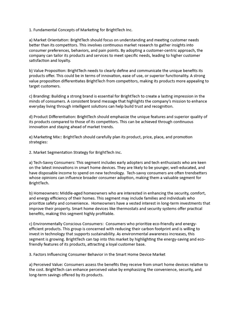 Assignment One Marketing | PDF | Marketing | Consumer Behaviour
