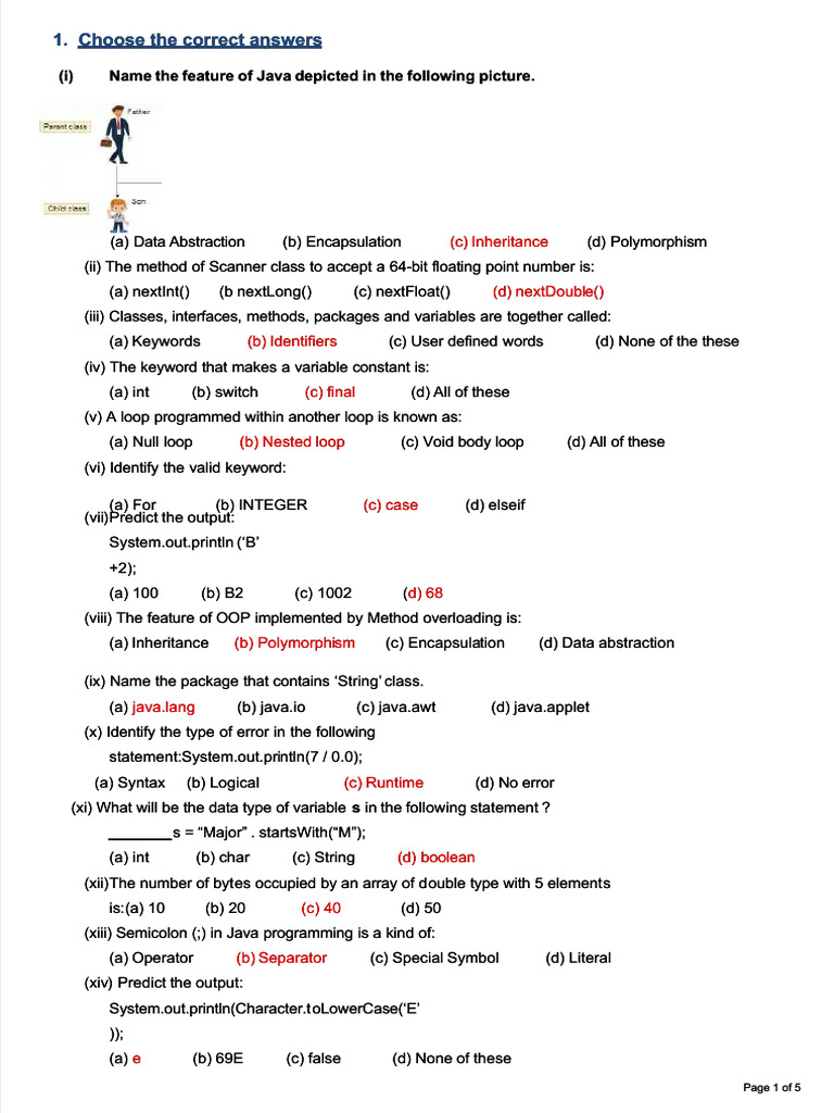 Computer Important One Words | PDF | Method (Computer Programming ...