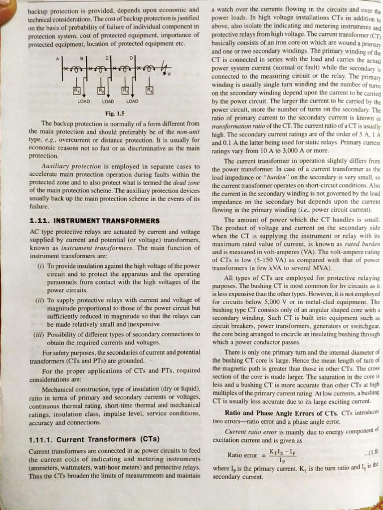 Experiment 6 Instrument Transformer | PDF