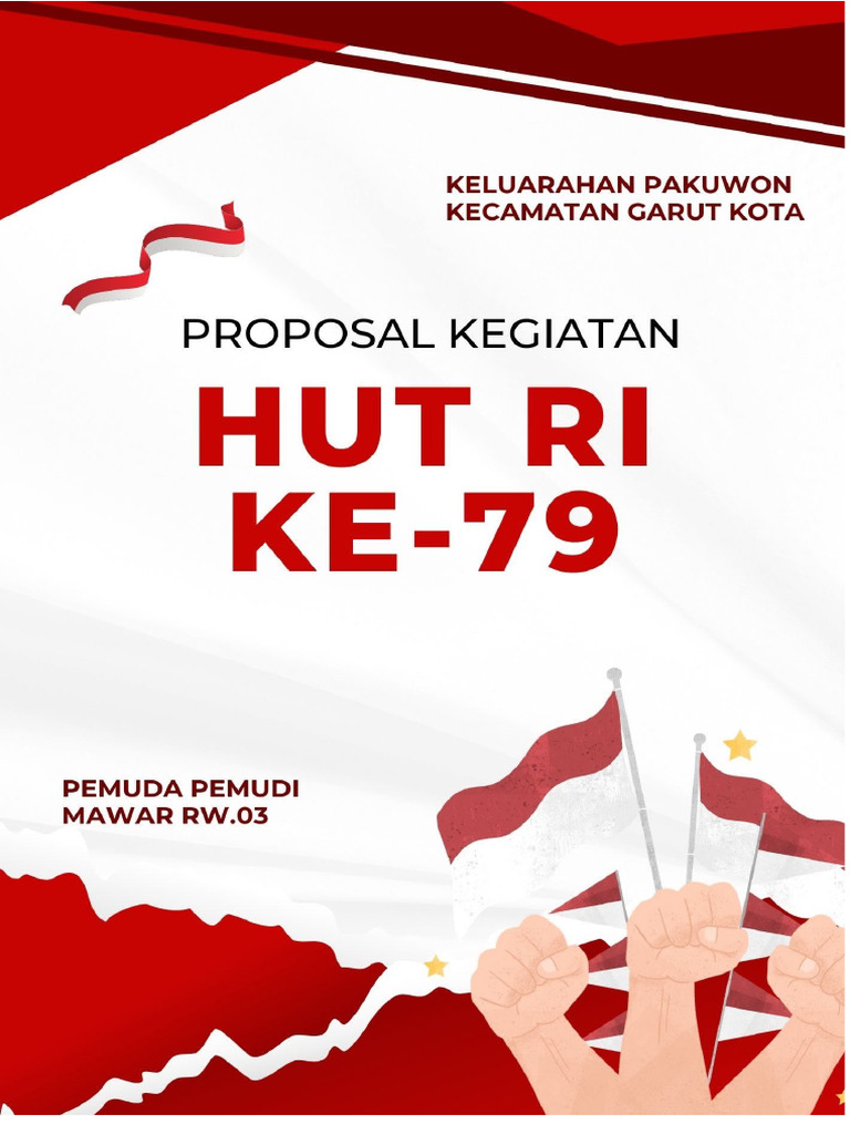 Proposal Hut Ri Ke-79 2024 Resmi Agustusan (Terbaru) | PDF