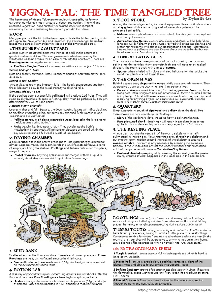 25 Yiggna Tal The Time Tangled Tree by Dylan Barker | PDF | Wasp | Plants