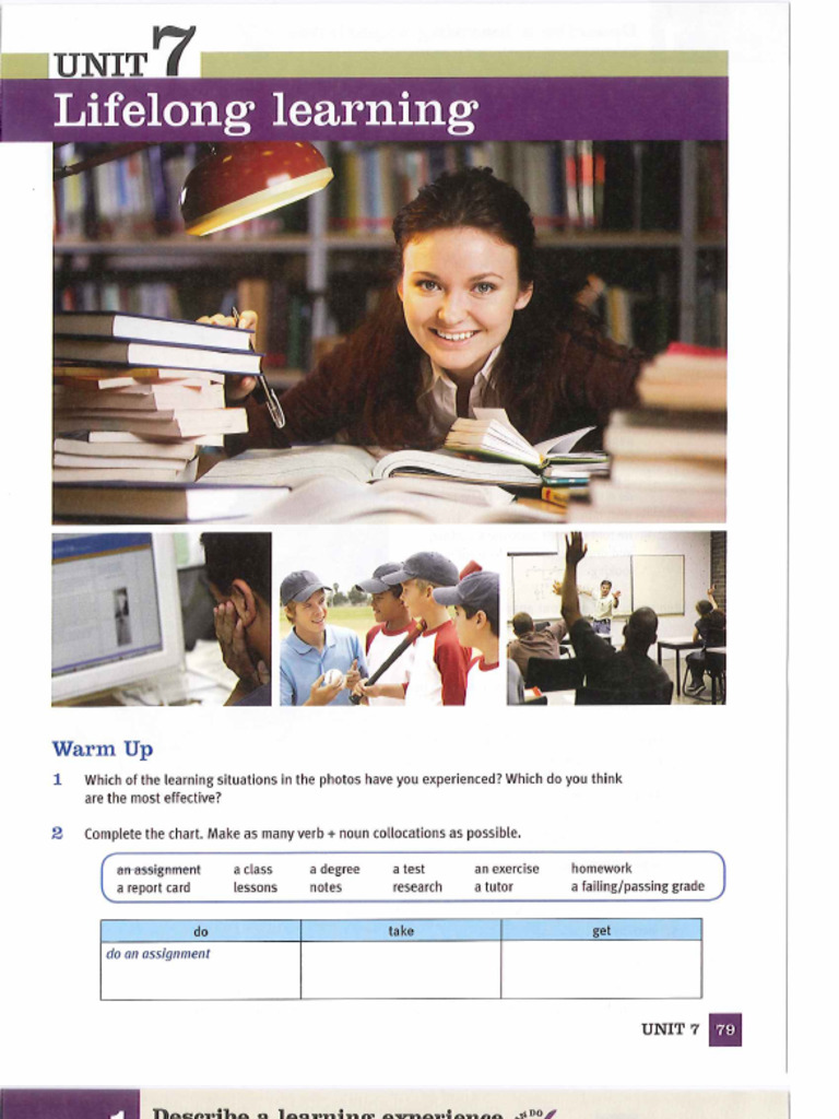 Unit 7 Lifelong Learning | PDF